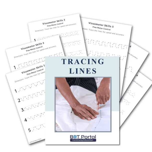 Tracing Lines Visuomotor - Buffalo Occupational Therapy