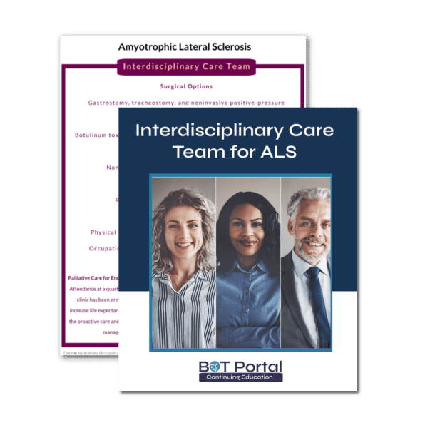 ALS Amyotrophic Lateral Sclerosis Interdisciplinary Team
