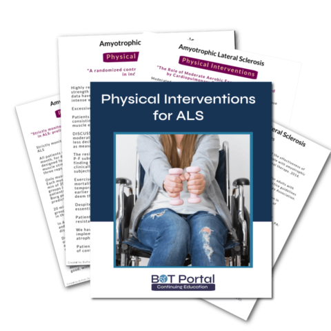 Physical Interventions for Amyotrophic Lateral Sclerosis ALS