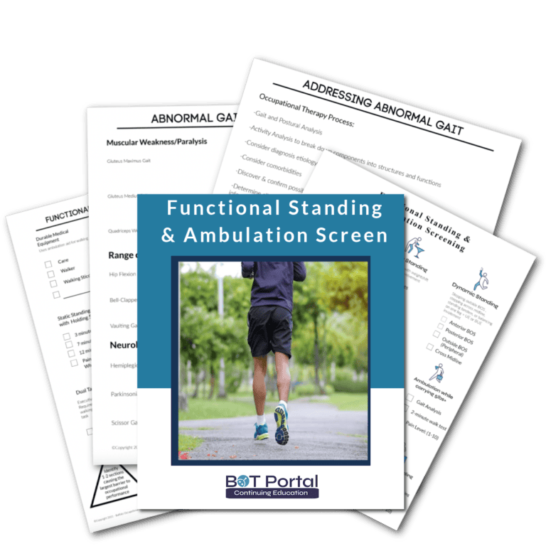 Functional Standing and Ambulation Handout